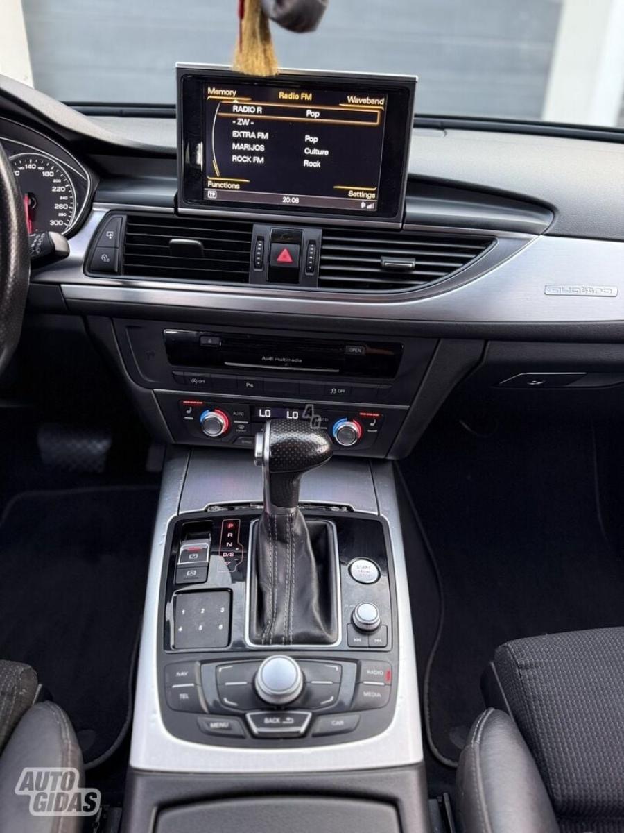 Black Audi A6 2013 in Vilnius, with an engine capacity of 3.00 L and mileage of 270 thousand km for 9500 €, photo 9 on AUTOMOTO.COM.LV