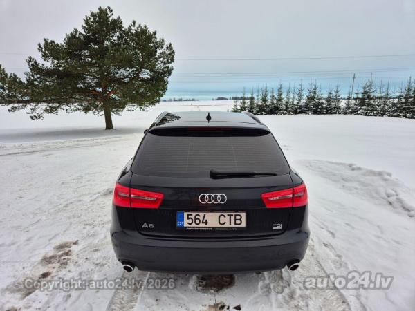 Black Audi A6 2013 in Tallinn, with an engine capacity of 3.00 L and mileage of 310 thousand km for 14000 €, photo 5 on AUTOMOTO.COM.LV