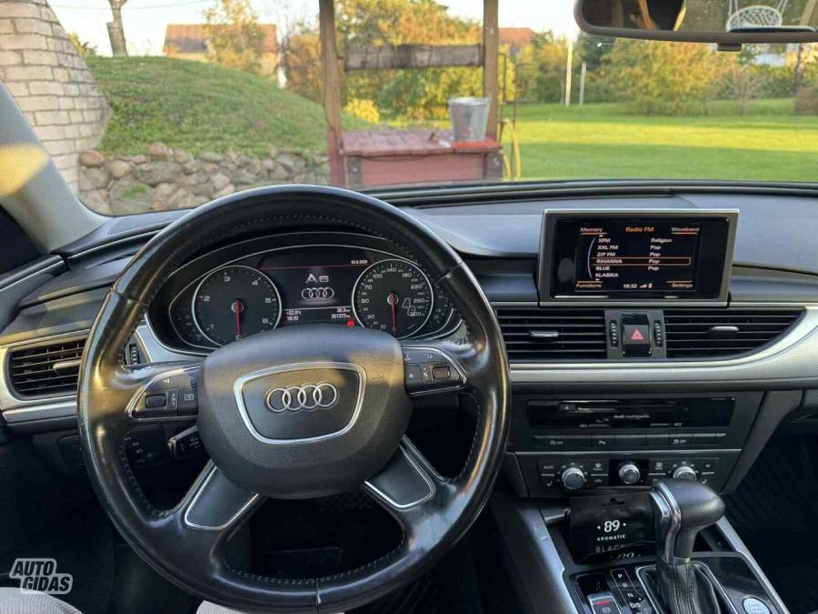 Melns Audi A6 2013 Šauļi, ar dzinēja tilpumu 2.00 L un nobraukumu 255 tūkst. km par 8400 €, foto 5 vietnē AUTOMOTO.COM.LV