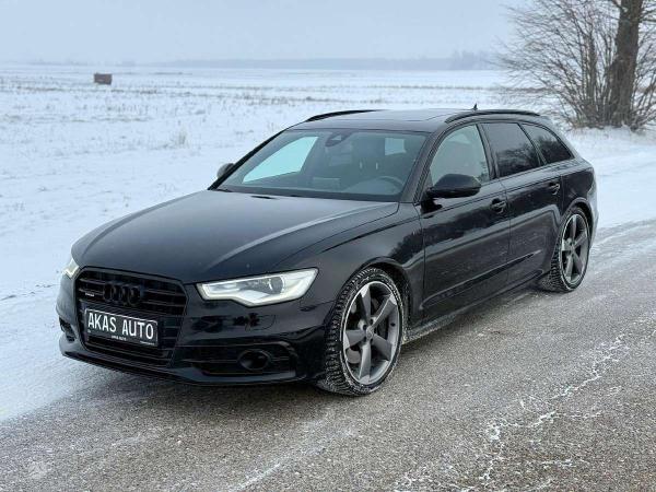 Melns Audi A6 2013 Vilkaviškis, ar dzinēja tilpumu 2.97 L un nobraukumu 217 tūkst. km par 14500 €, foto 1 vietnē AUTOMOTO.COM.LV