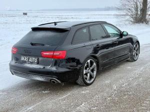 Black Audi A6 2013 in Vilkaviskis, with an engine capacity of 2.97 L and mileage of 217 thousand km for 14500 €, photo 4 on AUTOMOTO.COM.LV