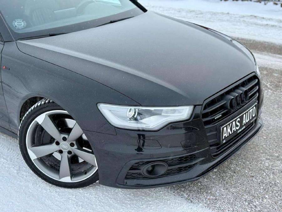 Black Audi A6 2013 in Vilkaviskis, with an engine capacity of 2.97 L and mileage of 217 thousand km for 14500 €, photo 7 on AUTOMOTO.COM.LV