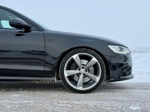 Black Audi A6 2013 in Vilkaviskis, with an engine capacity of 2.97 L and mileage of 217 thousand km for 14500 €, photo 8 on AUTOMOTO.COM.LV