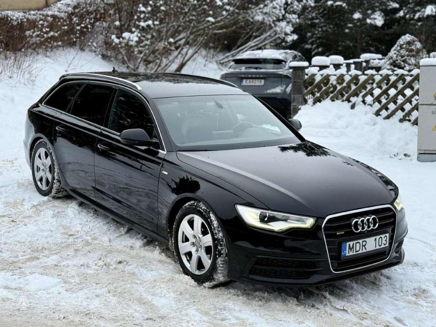 Black Audi A6 2013 in Vilnius, with an engine capacity of 3.00 L and mileage of 290 thousand km for 8900 €, photo 2 on AUTOMOTO.COM.LV