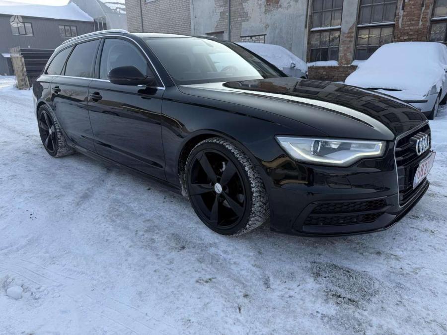 Black Audi A6 2013 in Siauliai, with an engine capacity of 2.97 L and mileage of 290 thousand km for 8500 €, photo 2 on AUTOMOTO.COM.LV