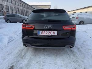 Black Audi A6 2013 in Siauliai, with an engine capacity of 2.97 L and mileage of 290 thousand km for 8500 €, photo 5 on AUTOMOTO.COM.LV