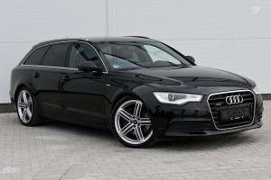 Melns Audi A6 2013 Kretinga, ar dzinēja tilpumu 2.97 L un nobraukumu 290 tūkst. km par 11499 €, foto  vietnē AUTOMOTO.COM.LV