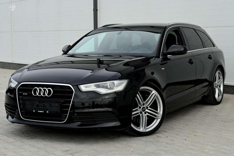 Black Audi A6 2013 in Kretinga, with an engine capacity of 2.97 L and mileage of 290 thousand km for 11499 €, photo 3 on AUTOMOTO.COM.LV