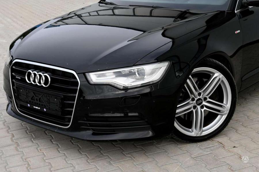 Black Audi A6 2013 in Kretinga, with an engine capacity of 2.97 L and mileage of 290 thousand km for 11499 €, photo 4 on AUTOMOTO.COM.LV