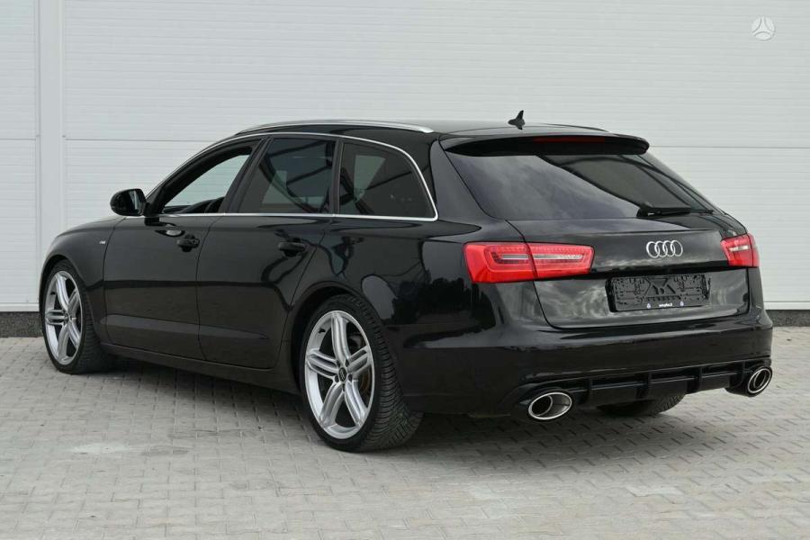 Black Audi A6 2013 in Kretinga, with an engine capacity of 2.97 L and mileage of 290 thousand km for 11499 €, photo 9 on AUTOMOTO.COM.LV