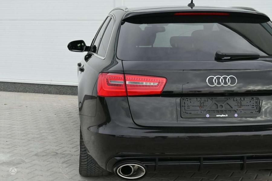 Black Audi A6 2013 in Kretinga, with an engine capacity of 2.97 L and mileage of 290 thousand km for 11499 €, photo 10 on AUTOMOTO.COM.LV