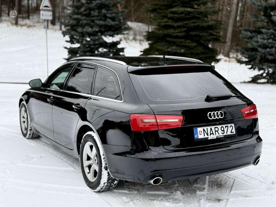 Black Audi A6 2013 in Vilnius, with an engine capacity of 3.00 L and mileage of 270 thousand km for 8500 €, photo 6 on AUTOMOTO.COM.LV