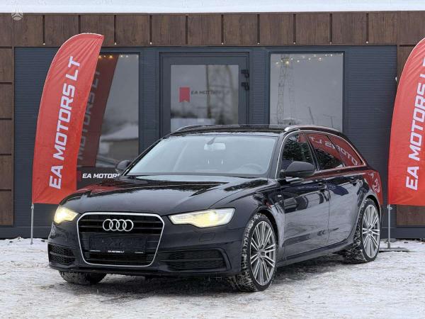 Black Audi A6 2013 in Vilnius, with an engine capacity of 1.97 L and mileage of 327 thousand km for 8700 €, photo 1 on AUTOMOTO.COM.LV