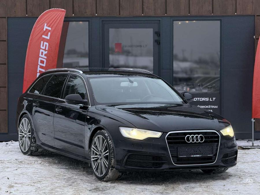 Melns Audi A6 2013 Viļņa, ar dzinēja tilpumu 1.97 L un nobraukumu 327 tūkst. km par 8700 €, foto 3 vietnē AUTOMOTO.COM.LV