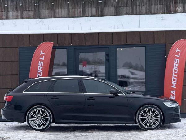 Black Audi A6 2013 in Vilnius, with an engine capacity of 1.97 L and mileage of 327 thousand km for 8700 €, photo 4 on AUTOMOTO.COM.LV