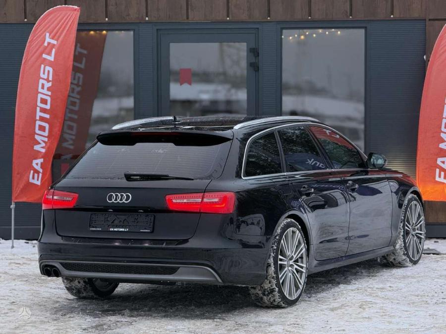Melns Audi A6 2013 Viļņa, ar dzinēja tilpumu 1.97 L un nobraukumu 327 tūkst. km par 8700 €, foto 5 vietnē AUTOMOTO.COM.LV