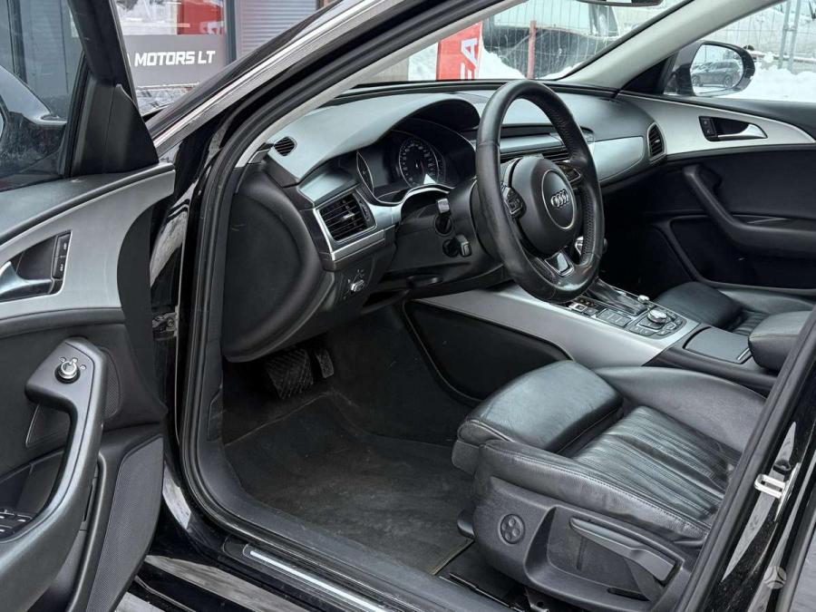 Melns Audi A6 2013 Viļņa, ar dzinēja tilpumu 1.97 L un nobraukumu 327 tūkst. km par 8700 €, foto 9 vietnē AUTOMOTO.COM.LV