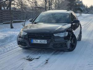 Melns Audi A6 2013 Viļņa, ar dzinēja tilpumu 2.97 L un nobraukumu 240 tūkst. km par 15699 €, foto  vietnē AUTOMOTO.COM.LV