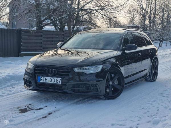 Black Audi A6 2013 in Vilnius, with an engine capacity of 2.97 L and mileage of 240 thousand km for 15699 €, photo 2 on AUTOMOTO.COM.LV