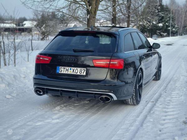 Black Audi A6 2013 in Vilnius, with an engine capacity of 2.97 L and mileage of 240 thousand km for 15699 €, photo 9 on AUTOMOTO.COM.LV