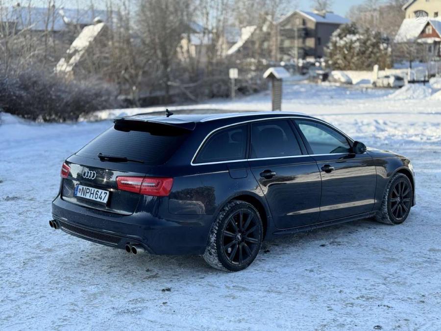 Melns Audi A6 2013 Viļņa, ar dzinēja tilpumu 3.00 L un nobraukumu 299 tūkst. km par 9000 €, foto 3 vietnē AUTOMOTO.COM.LV