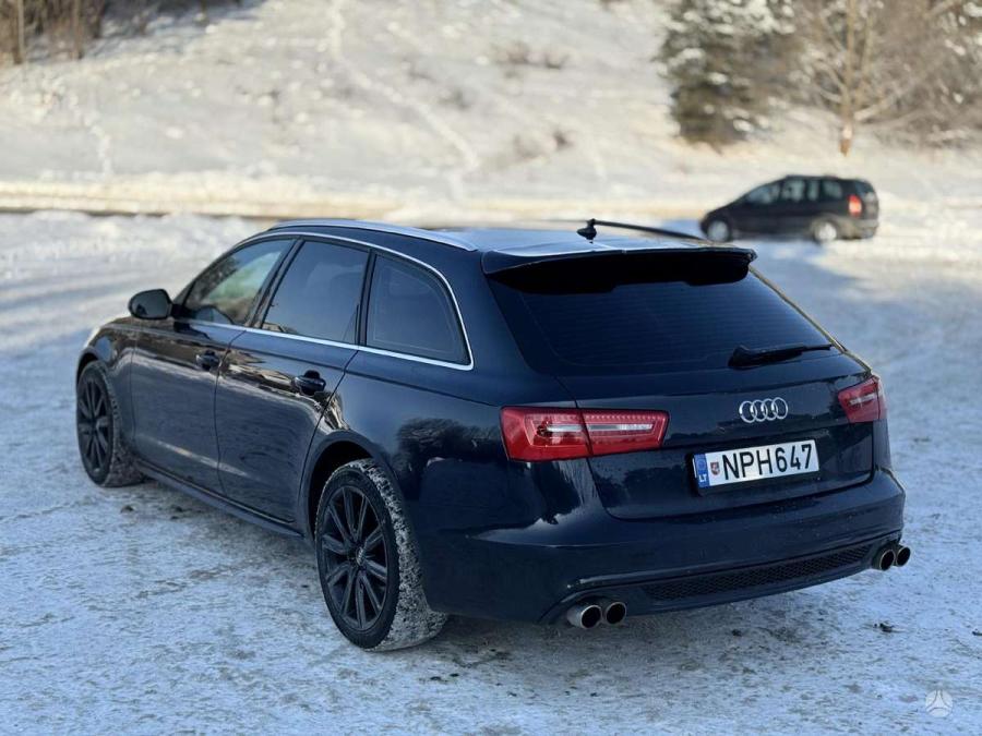 Melns Audi A6 2013 Viļņa, ar dzinēja tilpumu 3.00 L un nobraukumu 299 tūkst. km par 9000 €, foto 7 vietnē AUTOMOTO.COM.LV