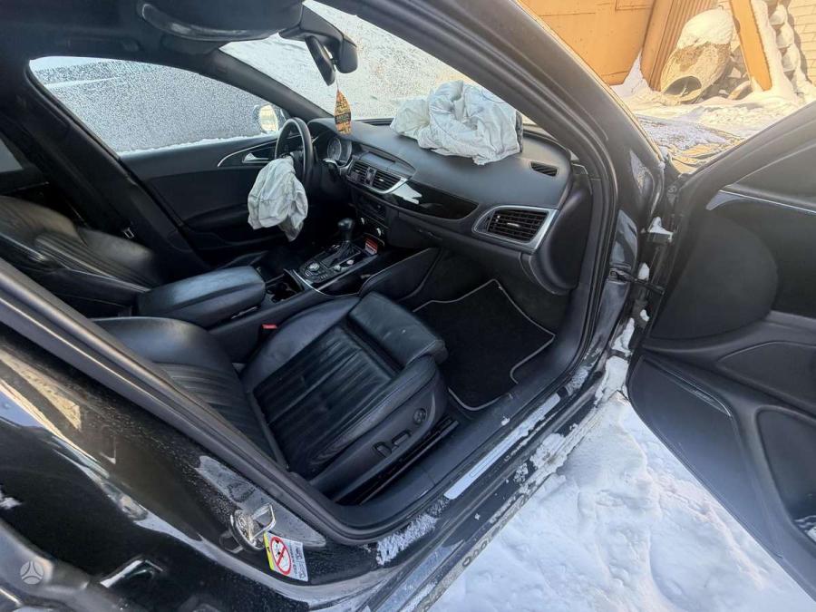 Black Audi A6 2013 in Panevezys, with an engine capacity of 2.97 L and mileage of 340 thousand km for 6000 €, photo 2 on AUTOMOTO.COM.LV