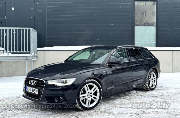 Black Audi A6 2013 in Tartu, with an engine capacity of 3.00 L and mileage of 364 thousand km for 8700 €, photo 1 on AUTOMOTO.COM.LV