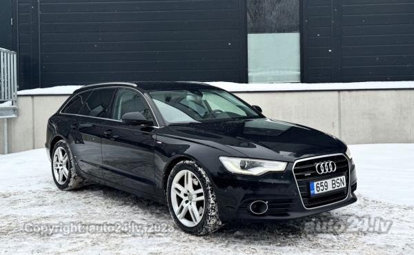 Black Audi A6 2013 in Tartu, with an engine capacity of 3.00 L and mileage of 364 thousand km for 8700 €, photo 2 on AUTOMOTO.COM.LV