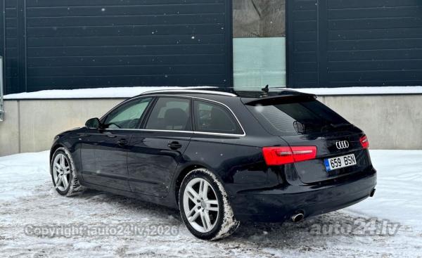 Black Audi A6 2013 in Tartu, with an engine capacity of 3.00 L and mileage of 364 thousand km for 8700 €, photo 4 on AUTOMOTO.COM.LV
