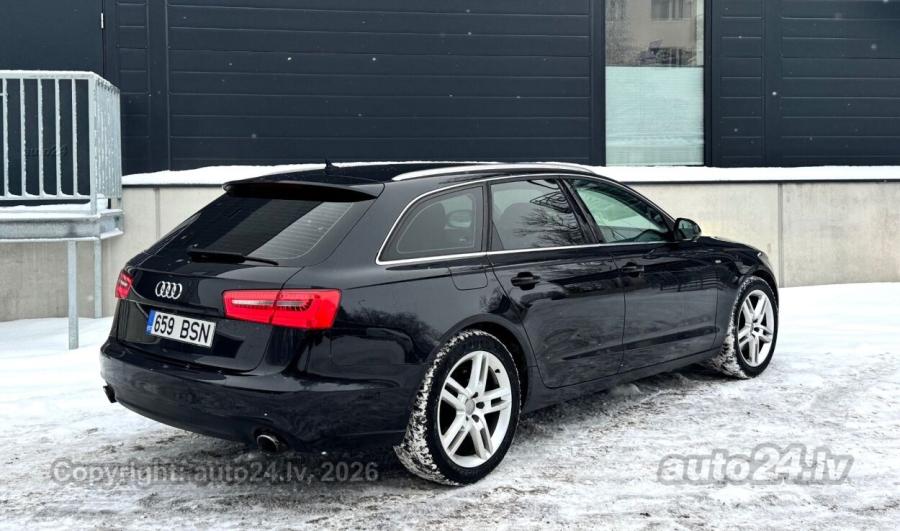Black Audi A6 2013 in Tartu, with an engine capacity of 3.00 L and mileage of 364 thousand km for 8700 €, photo 3 on AUTOMOTO.COM.LV