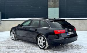 Black Audi A6 2013 in Tartu, with an engine capacity of 3.00 L and mileage of 364 thousand km for 8700 €, photo 4 on AUTOMOTO.COM.LV