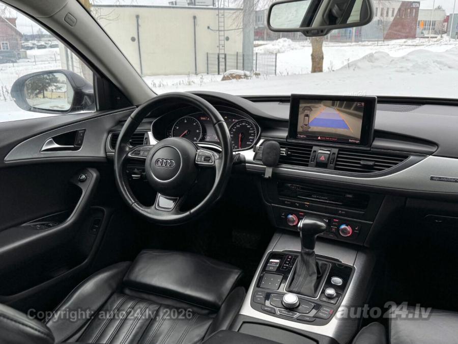 Black Audi A6 2013 in Tartu, with an engine capacity of 3.00 L and mileage of 364 thousand km for 8700 €, photo 7 on AUTOMOTO.COM.LV
