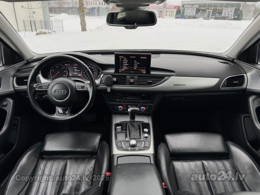 Black Audi A6 2013 in Tartu, with an engine capacity of 3.00 L and mileage of 364 thousand km for 8700 €, photo 8 on AUTOMOTO.COM.LV