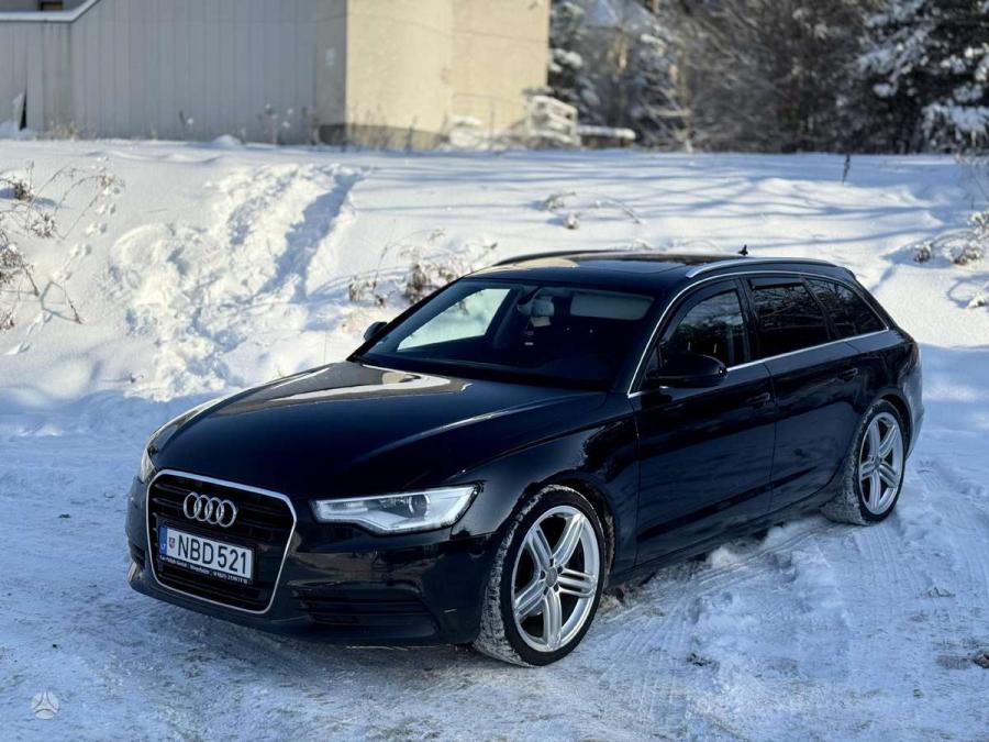 Black Audi A6 2013 in Vilnius, with an engine capacity of 3.00 L and mileage of 298 thousand km for 7700 €, photo 2 on AUTOMOTO.COM.LV