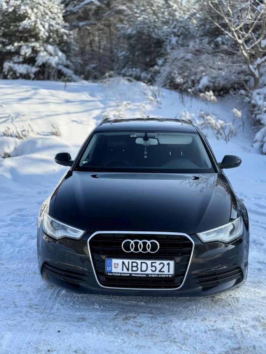 Black Audi A6 2013 in Vilnius, with an engine capacity of 3.00 L and mileage of 298 thousand km for 7700 €, photo 3 on AUTOMOTO.COM.LV