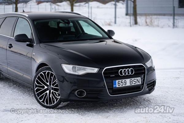 Melns Audi A6 2013 Tartu, ar dzinēja tilpumu 3.00 L un nobraukumu 364 tūkst. km par 10500 €, foto 1 vietnē AUTOMOTO.COM.LV