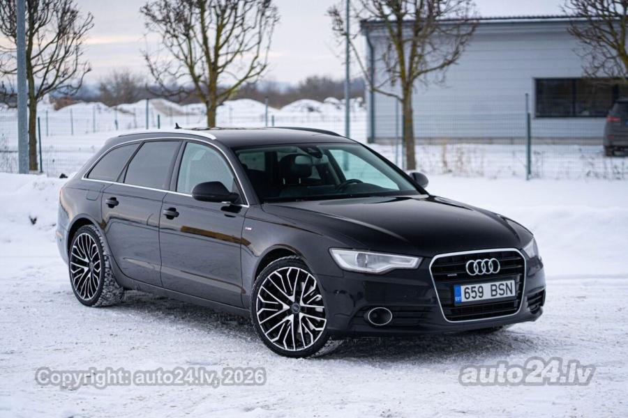Black Audi A6 2013 in Tartu, with an engine capacity of 3.00 L and mileage of 364 thousand km for 10500 €, photo 2 on AUTOMOTO.COM.LV