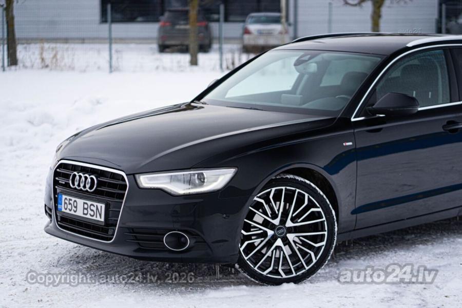 Black Audi A6 2013 in Tartu, with an engine capacity of 3.00 L and mileage of 364 thousand km for 10500 €, photo 4 on AUTOMOTO.COM.LV
