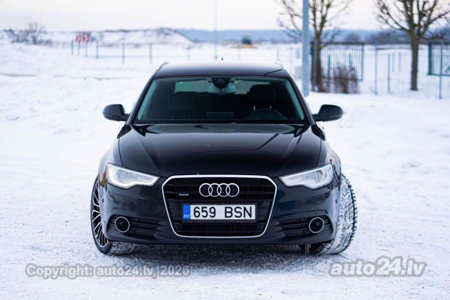 Black Audi A6 2013 in Tartu, with an engine capacity of 3.00 L and mileage of 364 thousand km for 10500 €, photo 5 on AUTOMOTO.COM.LV