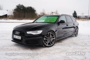 Melns Audi A6 2013 Tartu, ar dzinēja tilpumu 3.00 L un nobraukumu 311 tūkst. km par 13490 €, foto  vietnē AUTOMOTO.COM.LV