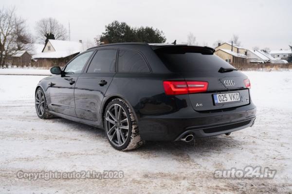 Black Audi A6 2013 in Tartu, with an engine capacity of 3.00 L and mileage of 311 thousand km for 13490 €, photo 4 on AUTOMOTO.COM.LV