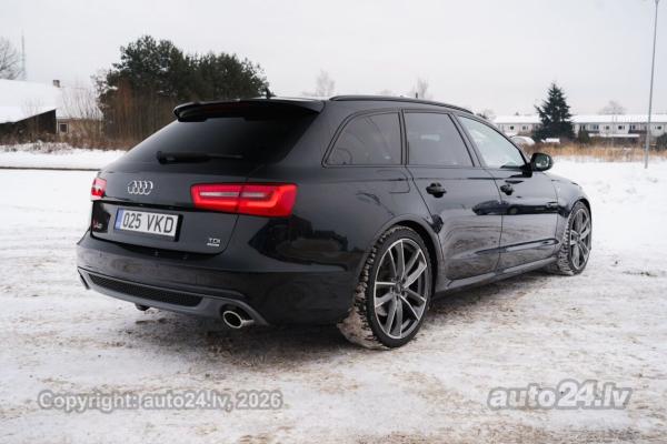 Black Audi A6 2013 in Tartu, with an engine capacity of 3.00 L and mileage of 311 thousand km for 13490 €, photo 5 on AUTOMOTO.COM.LV