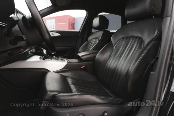 Black Audi A6 2013 in Tartu, with an engine capacity of 3.00 L and mileage of 311 thousand km for 13490 €, photo 6 on AUTOMOTO.COM.LV