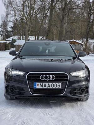 Black Audi A6 2013 in Vilnius, with an engine capacity of 2.97 L and mileage of 320 thousand km for 15500 €, photo  on AUTOMOTO.COM.LV