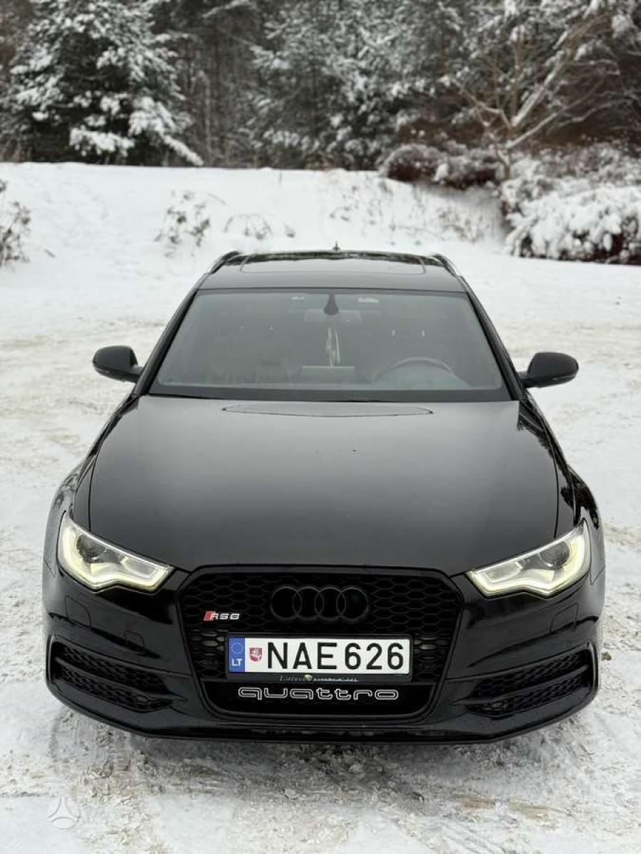 Black Audi A6 2013 in Vilnius, with an engine capacity of 3.00 L and mileage of 286 thousand km for 11500 €, photo 3 on AUTOMOTO.COM.LV