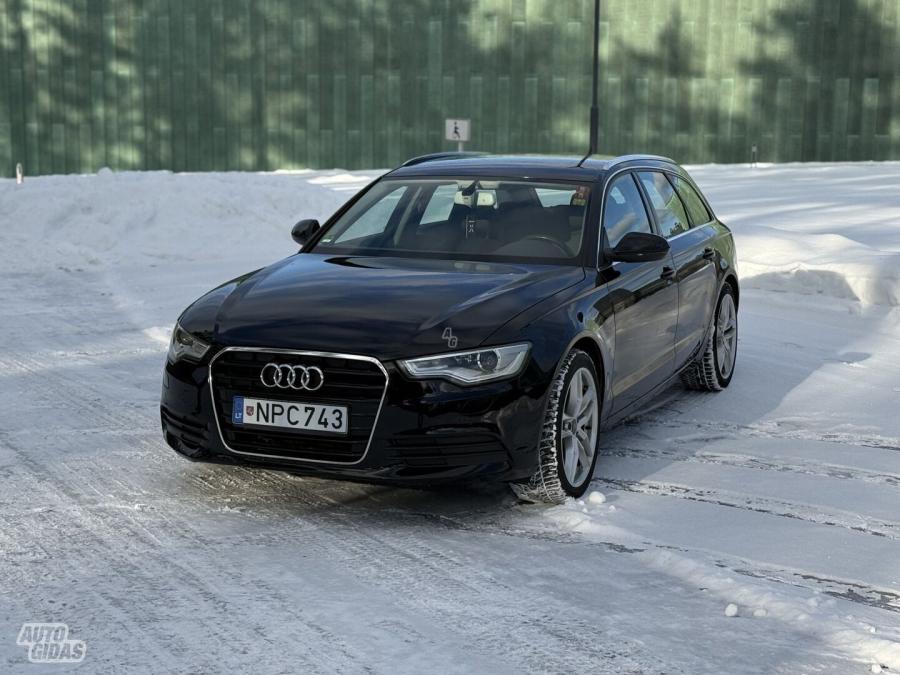 Melns Audi A6 2013 Druskininkai, ar dzinēja tilpumu 3.00 L un nobraukumu 267 tūkst. km par 8500 €, foto 1 vietnē AUTOMOTO.COM.LV