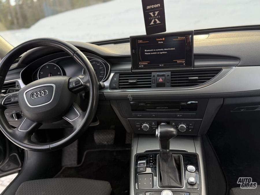 Melns Audi A6 2013 Druskininkai, ar dzinēja tilpumu 3.00 L un nobraukumu 267 tūkst. km par 8500 €, foto 11 vietnē AUTOMOTO.COM.LV