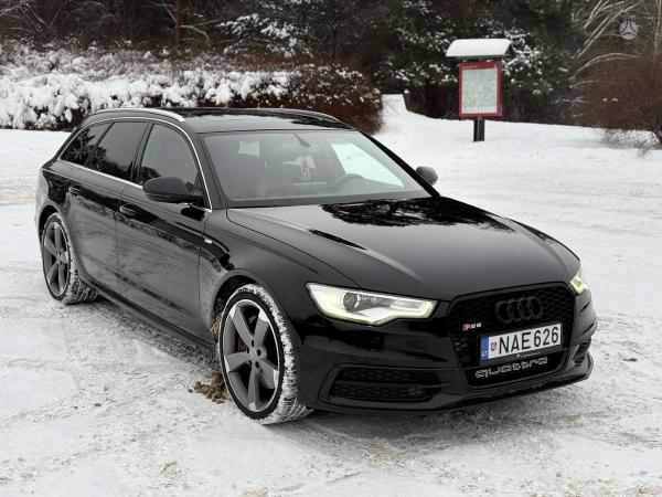 Black Audi A6 2013 in Vilnius, with an engine capacity of 3.00 L and mileage of 290 thousand km for 10500 €, photo 2 on AUTOMOTO.COM.LV