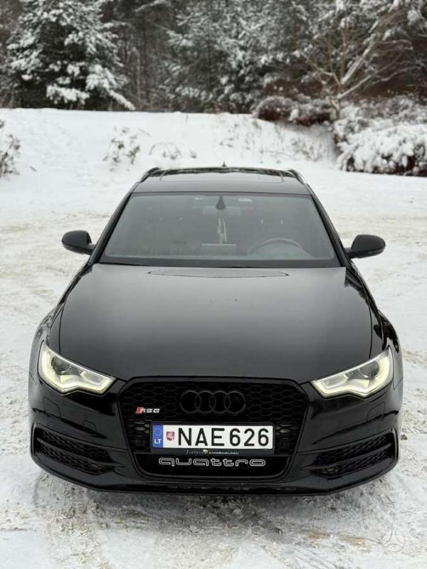 Black Audi A6 2013 in Vilnius, with an engine capacity of 3.00 L and mileage of 290 thousand km for 10500 €, photo 3 on AUTOMOTO.COM.LV